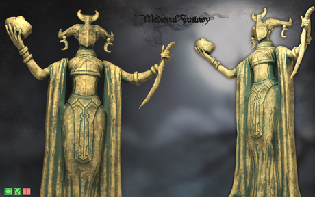 Second Life Marketplace - [MF] Elder mysterious divinity statue(boxed)